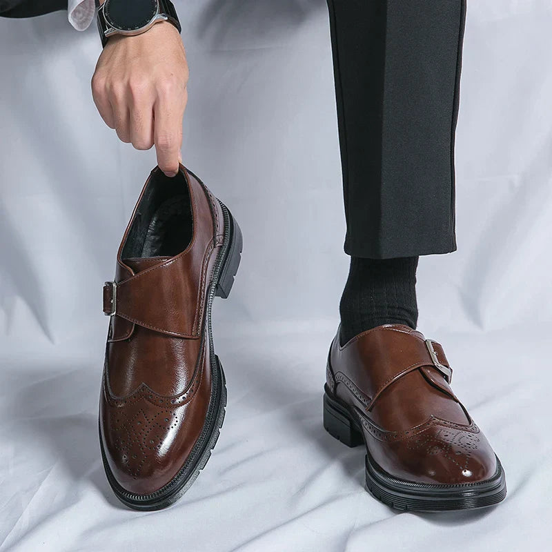 Ben Charles Oxford Monk Strap Shoes – Calvarri